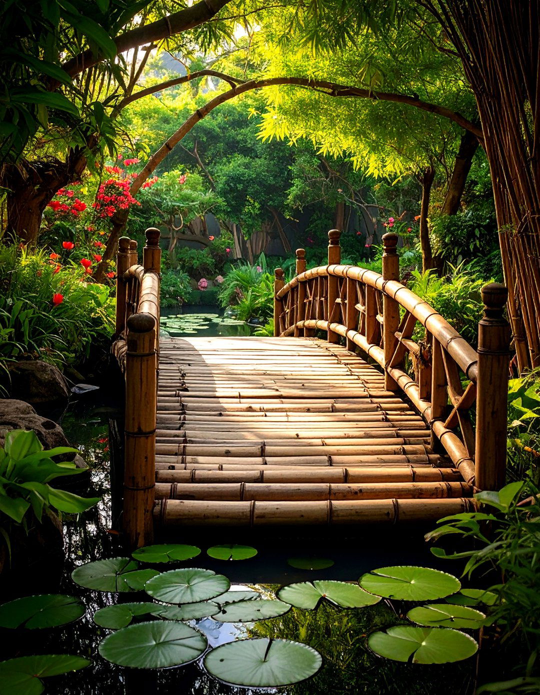 30 Stunning Garden Bridge Ideas for Your Water Feature - We Love Home Blog