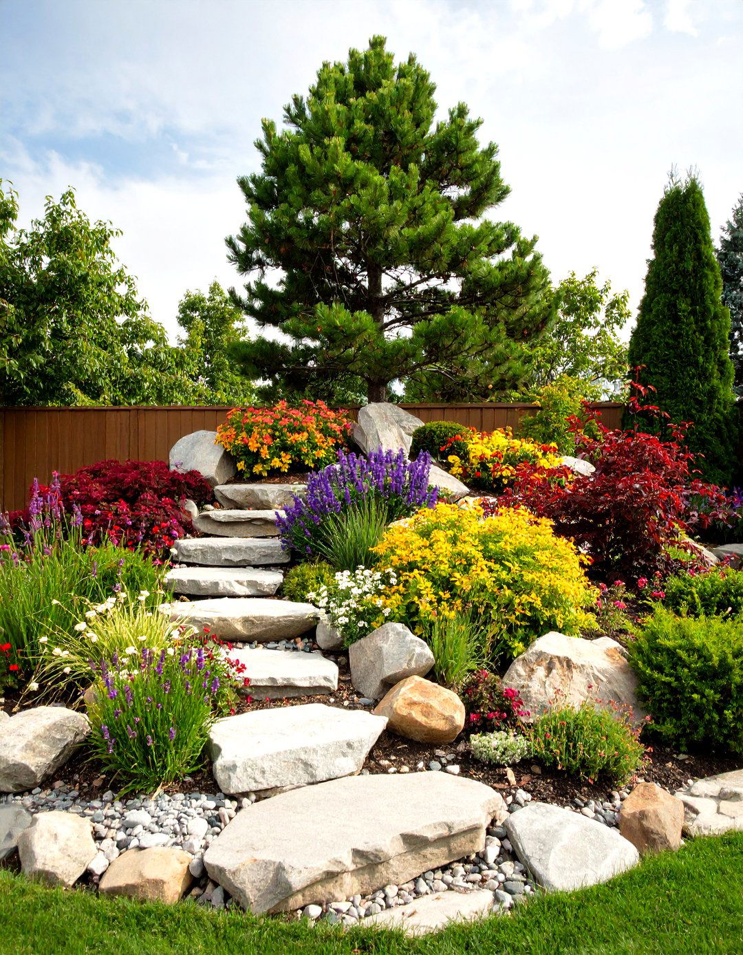 30 Front Garden Bed Ideas for a Polished Yard Layout - We Love Home Blog
