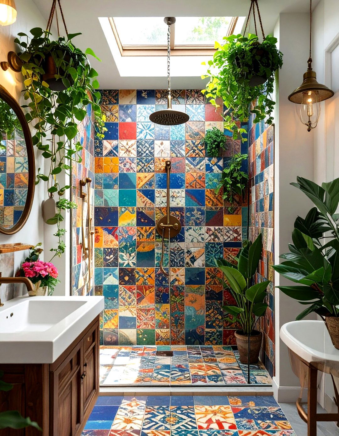 30 Open Shower Ideas for a Modern Spa-Like Bathroom - We Love Home Blog