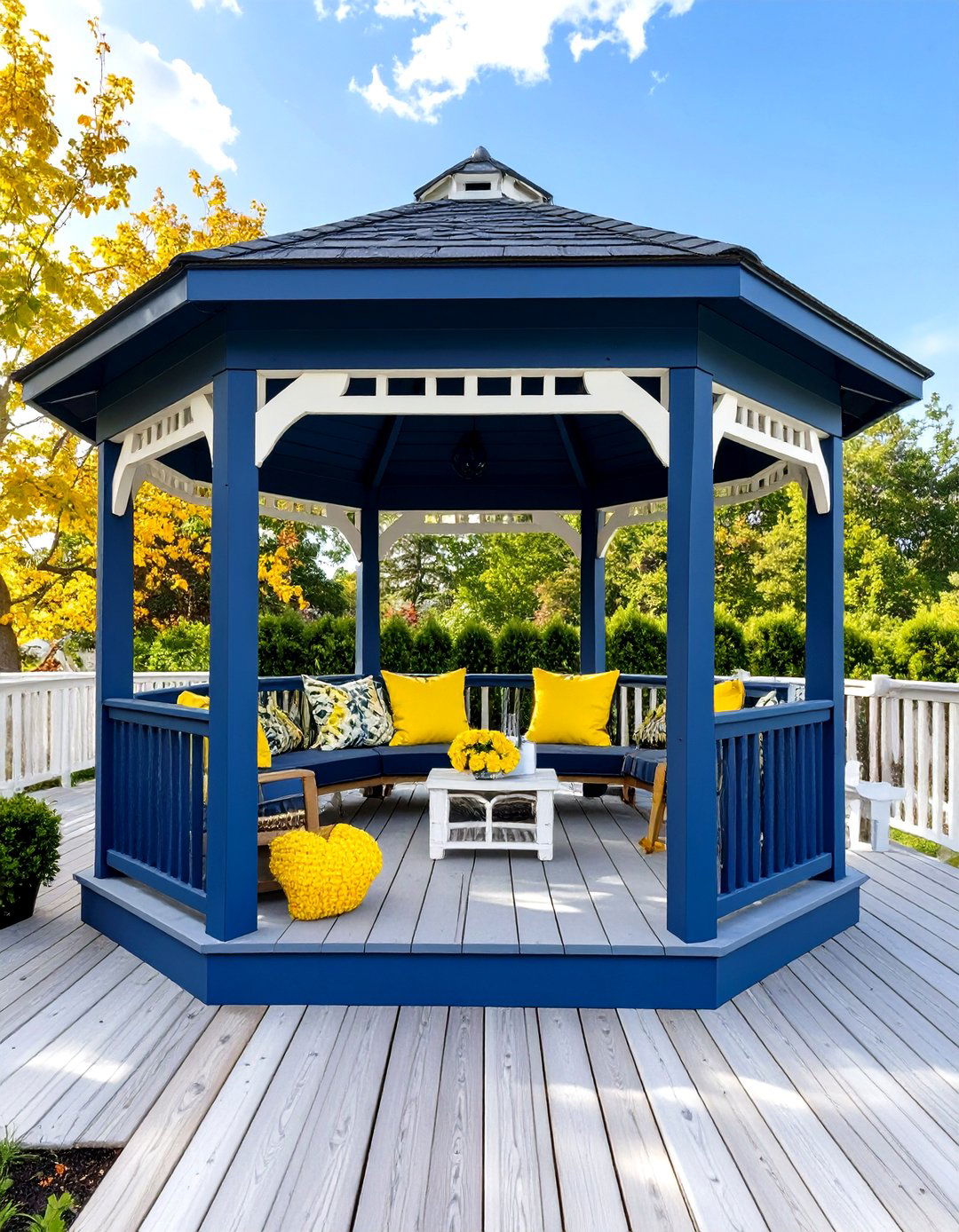 30 Stylish Gazebo on Deck Ideas for Ultimate Relaxation - We Love Home Blog