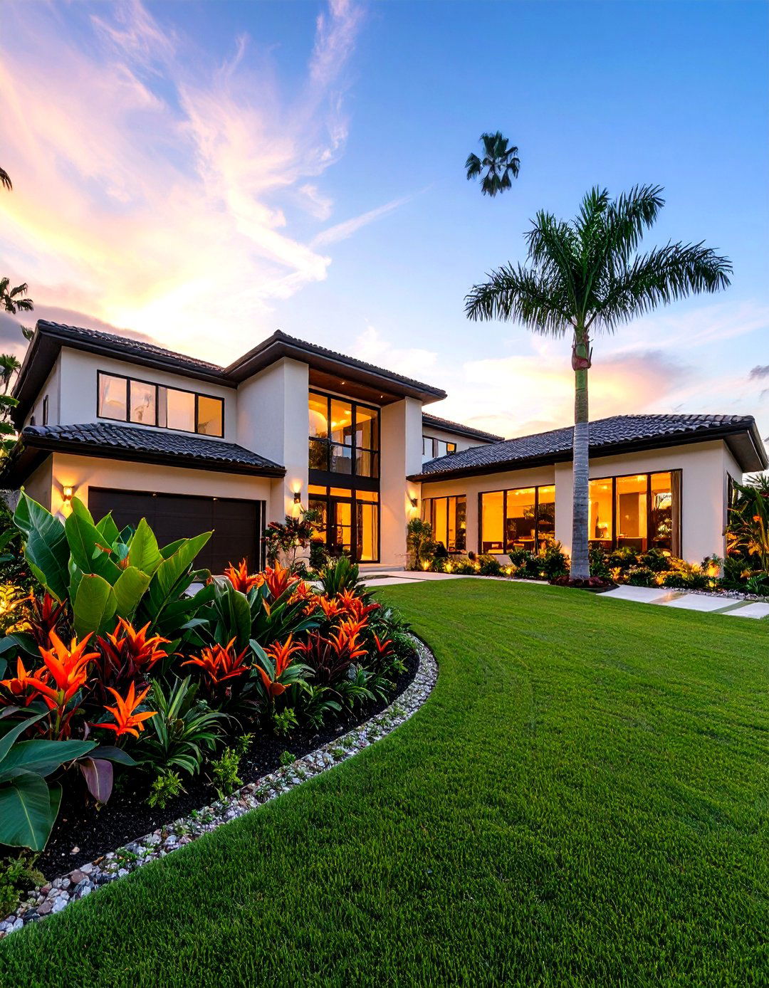 30 Front Lawn Landscaping Ideas for a Beautiful Yard - We Love Home Blog