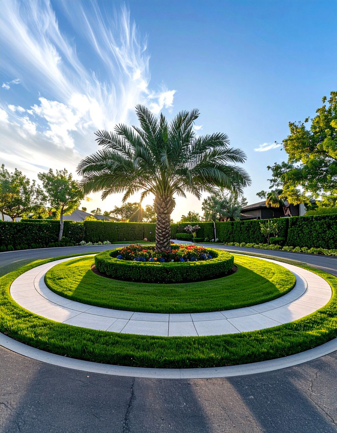 30 Front Yard Palm Tree Landscape Design Ideas - We Love Home Blog