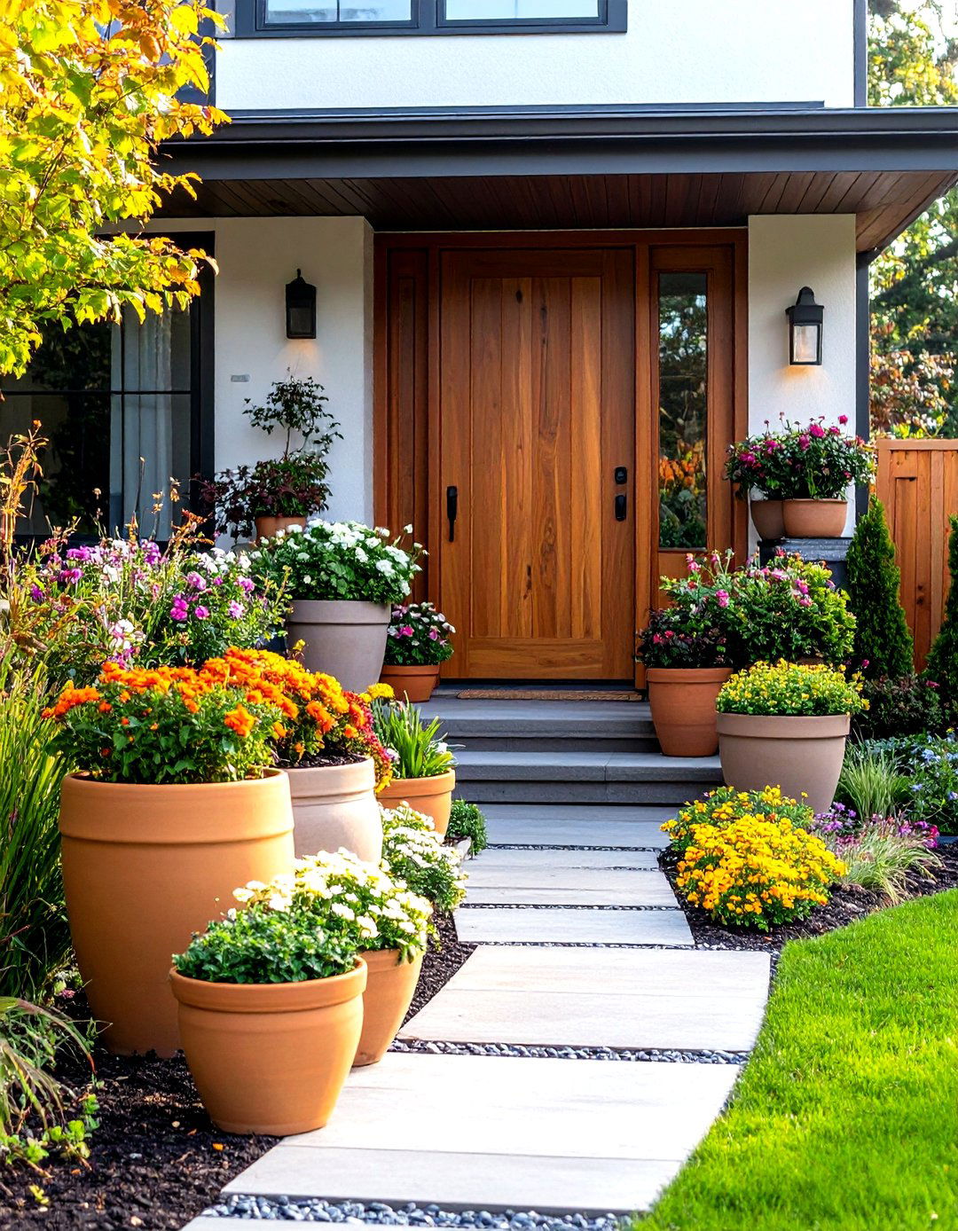 30 Front Garden Ideas to Enhance Your Home's Beauty - We Love Home Blog