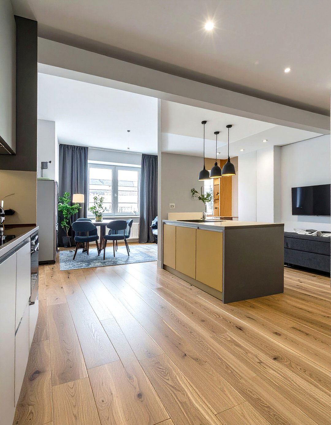30 Small Open Kitchen Design Ideas for a Spacious Feel - We Love Home Blog