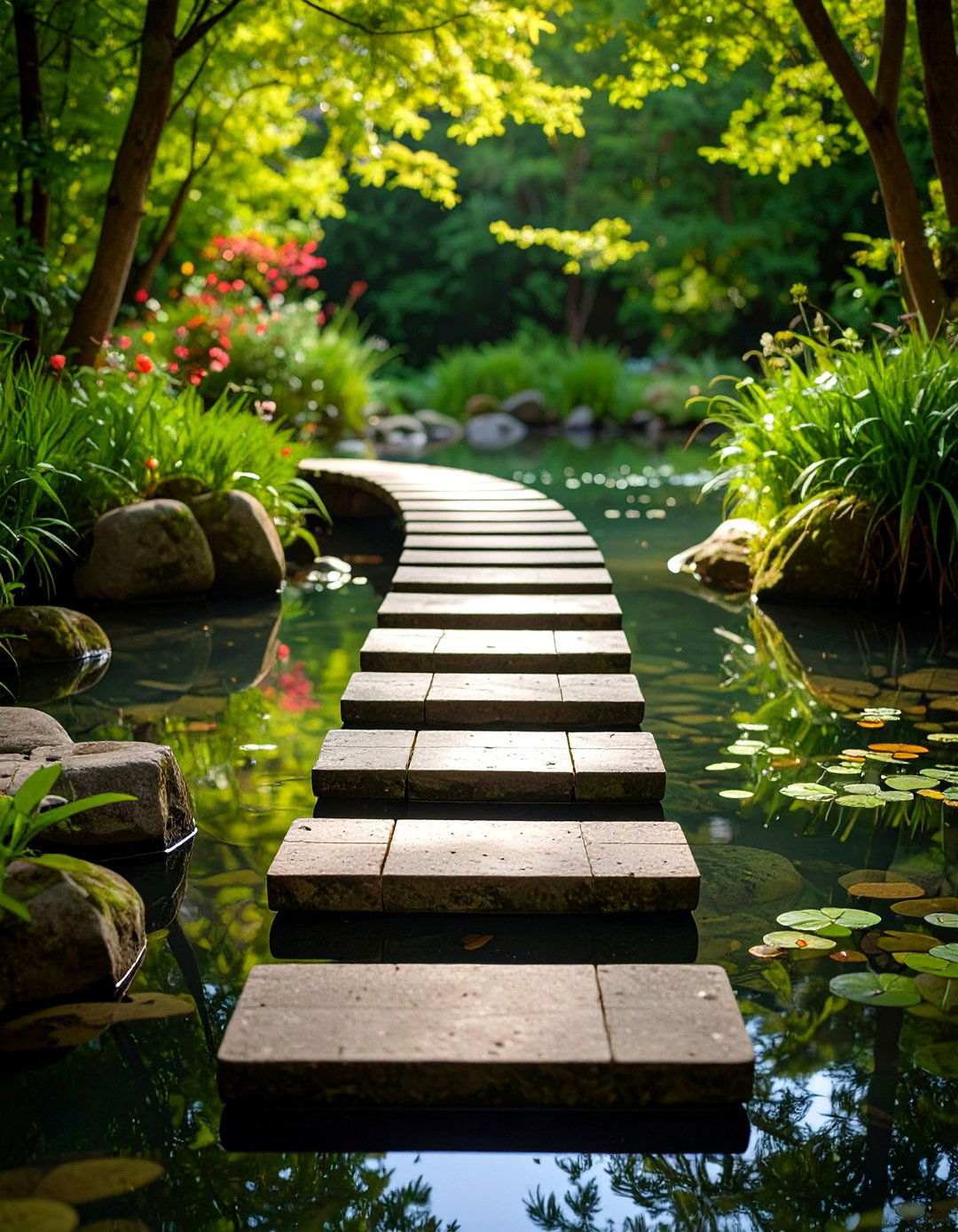 30 Stunning Garden Bridge Ideas for Your Water Feature - We Love Home Blog