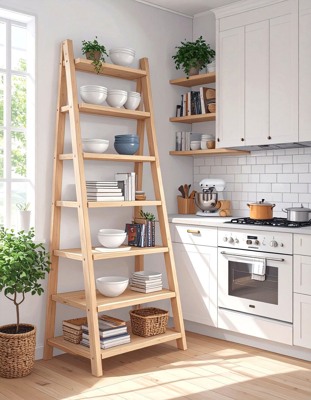 30 Small Kitchen Shelf Ideas for Extra Storage - We Love Home Blog