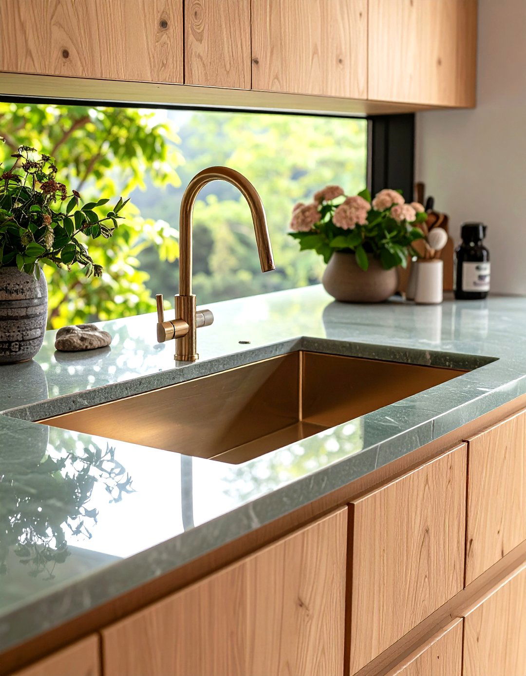 30 Modern Kitchen Sink Ideas to Upgrade Your Prep Area - We Love Home Blog