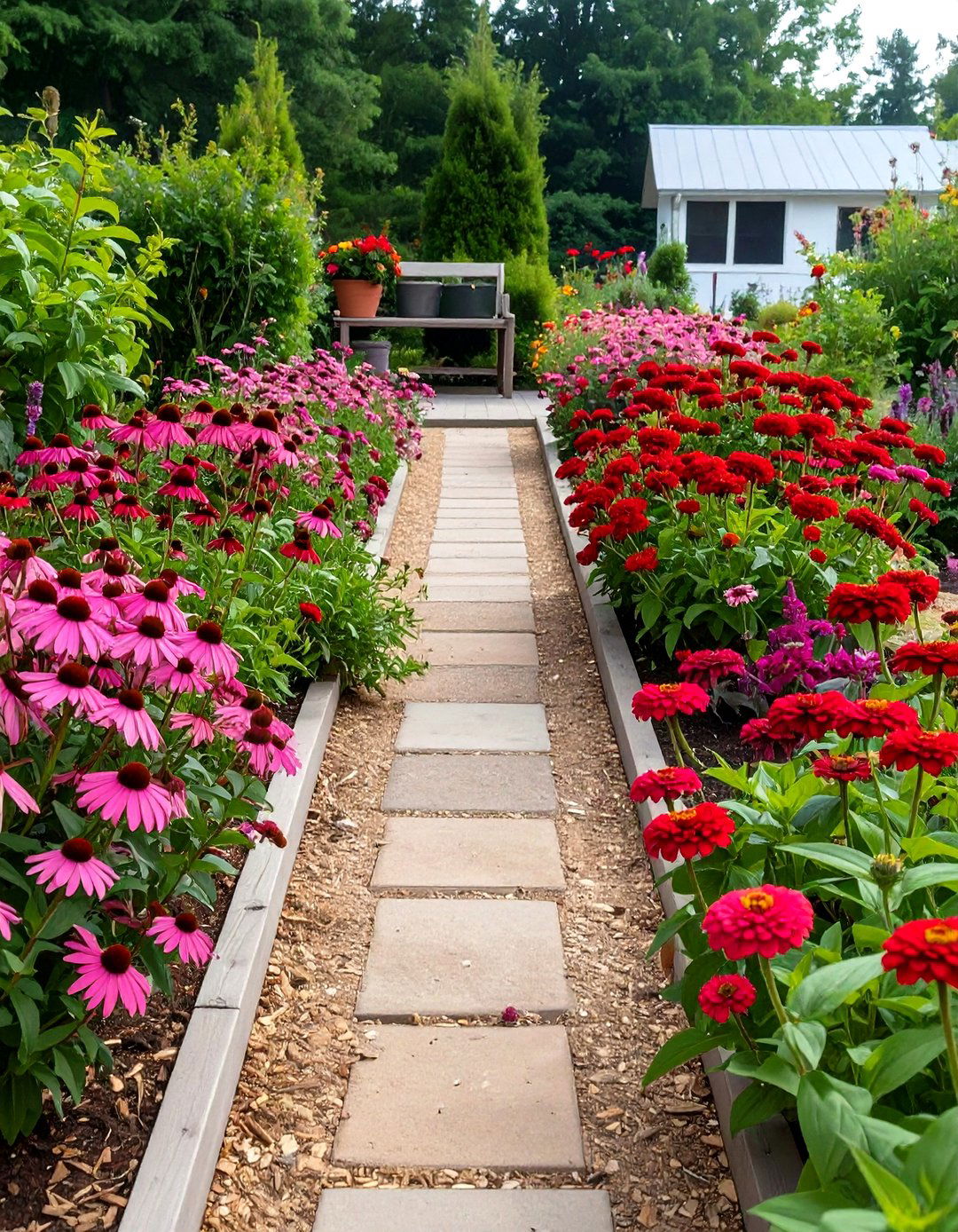 30 Beautiful Coneflower Garden Design Ideas for Color - We Love Home Blog