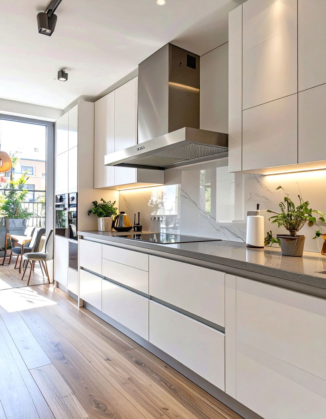 30 Small Open Kitchen Design Ideas for a Spacious Feel - We Love Home Blog