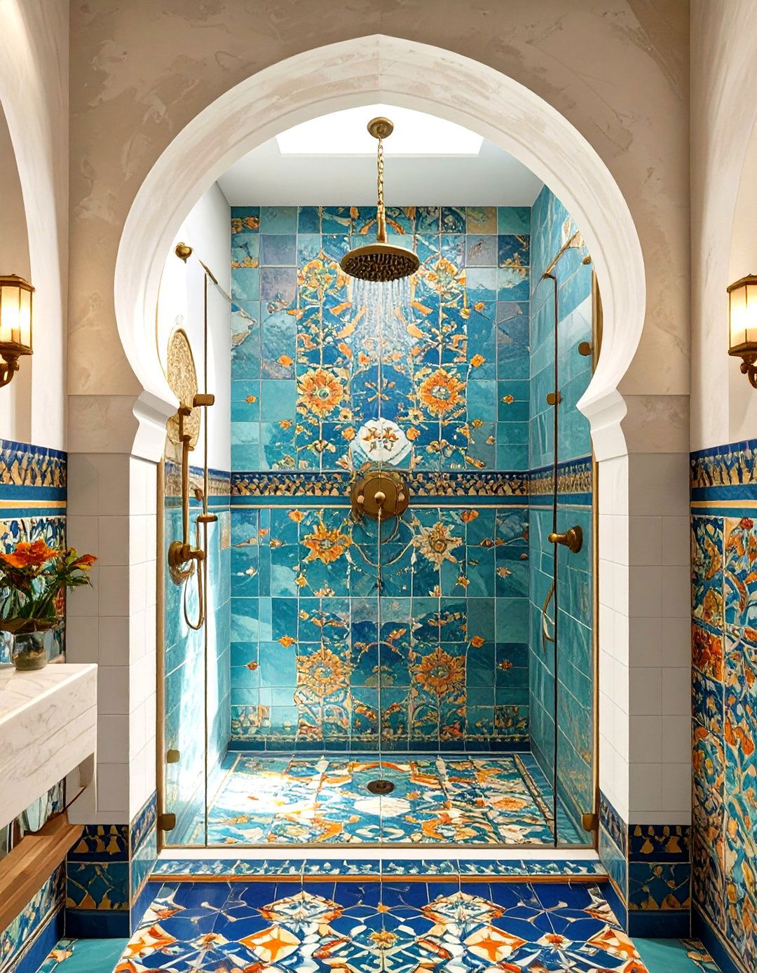 30 Open Shower Ideas for a Modern Spa-Like Bathroom - We Love Home Blog