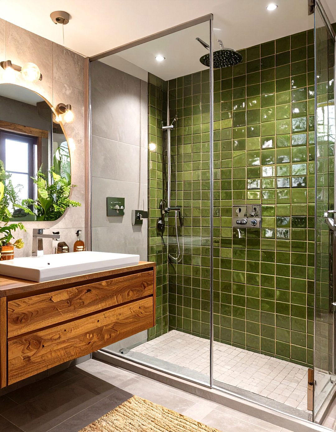 30 Open Shower Ideas for a Modern Spa-Like Bathroom - We Love Home Blog