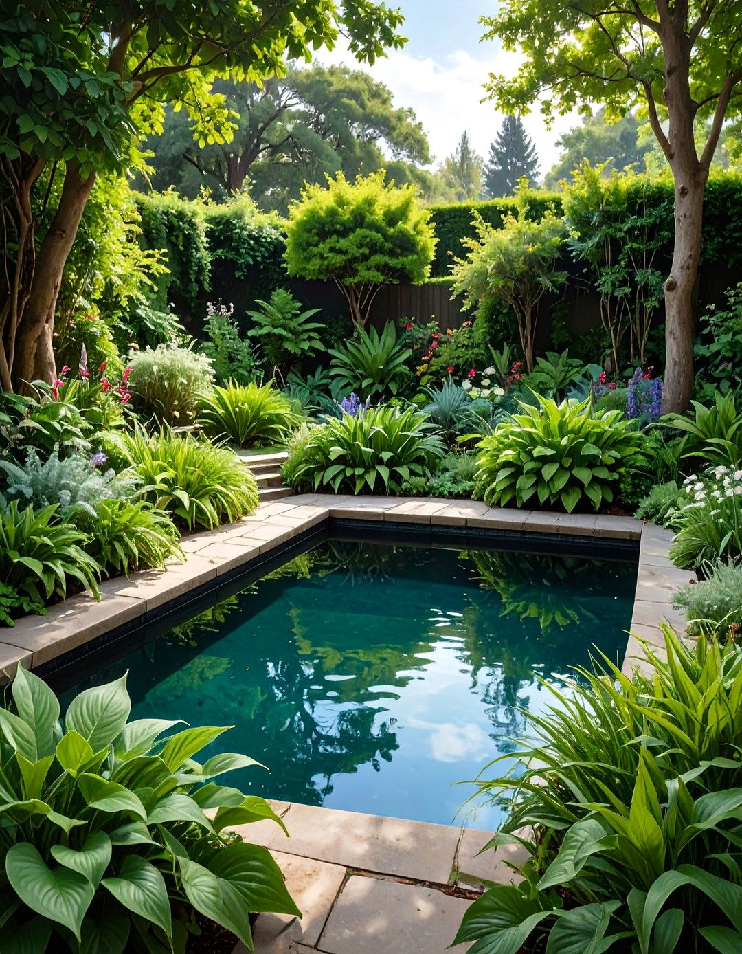 30 Low Maintenance Pool Landscape Design Ideas to Love - We Love Home Blog