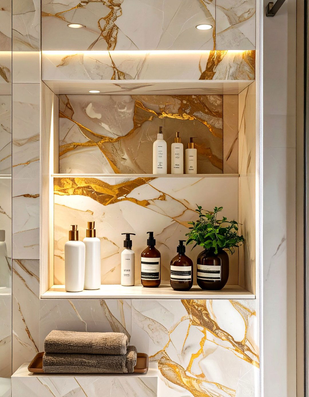 30 Stylish Bathroom Niche Ideas for Extra Storage Space - We Love Home Blog