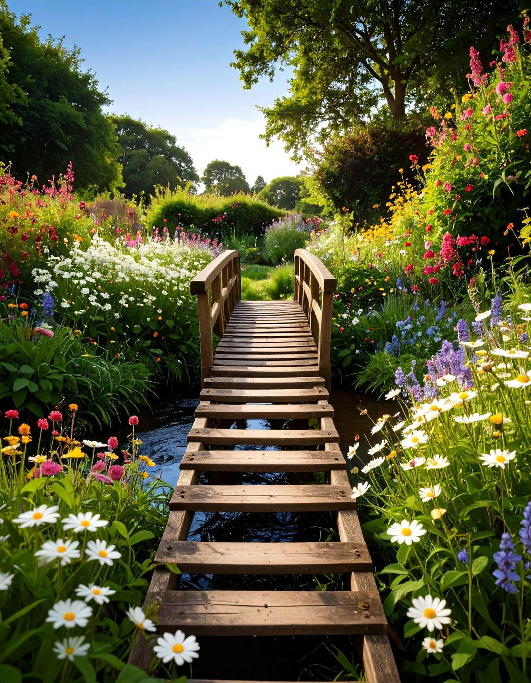 30 Stunning Garden Bridge Ideas for Your Water Feature - We Love Home Blog
