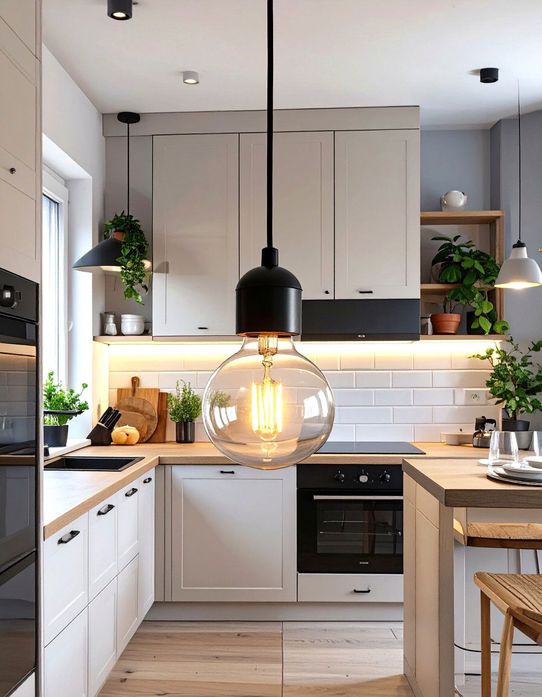 30 Small Kitchen Lighting Ideas to Brighten Up Tasks - We Love Home Blog