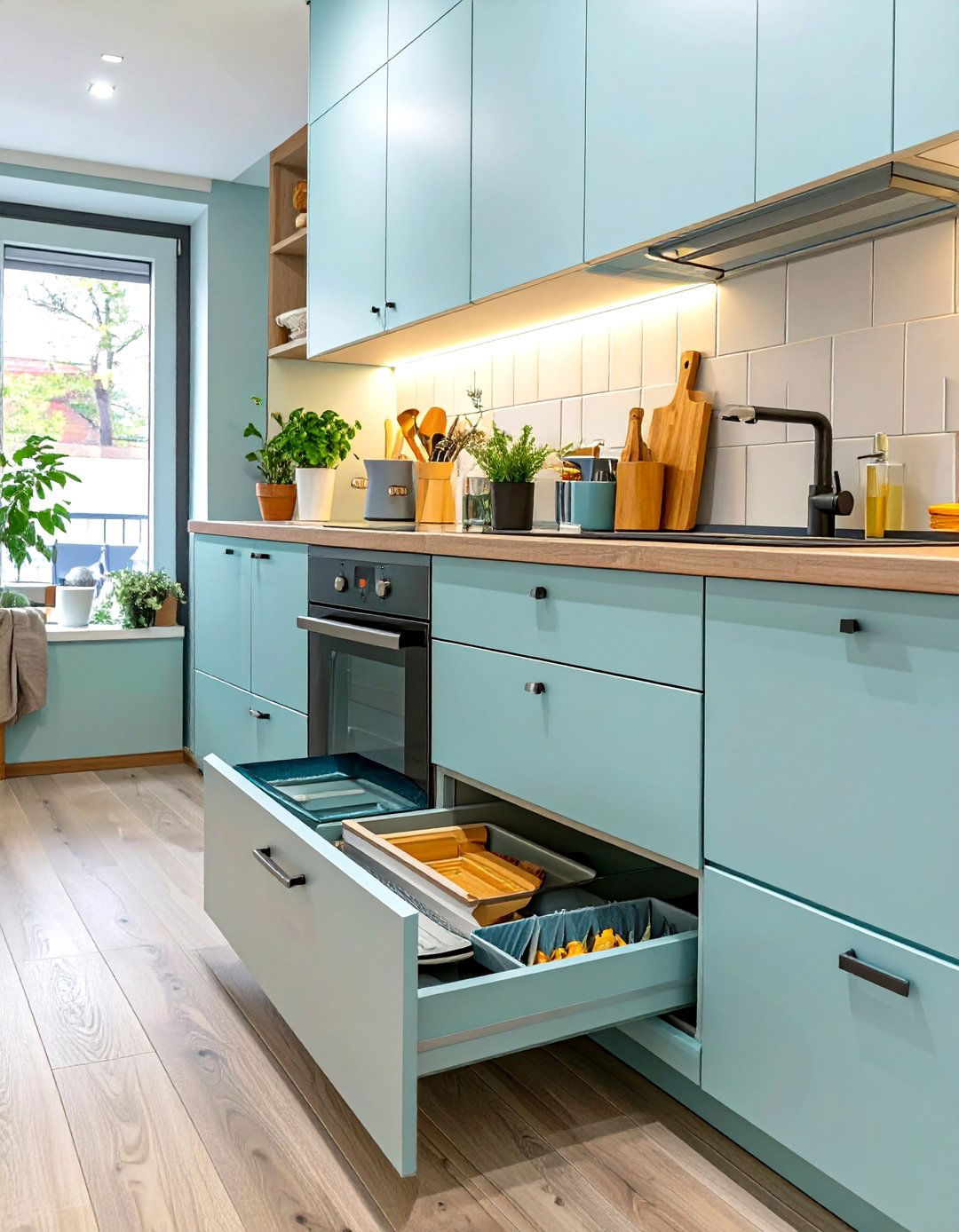 30 Small Kitchen Layout Ideas for Maximum Efficiency - We Love Home Blog