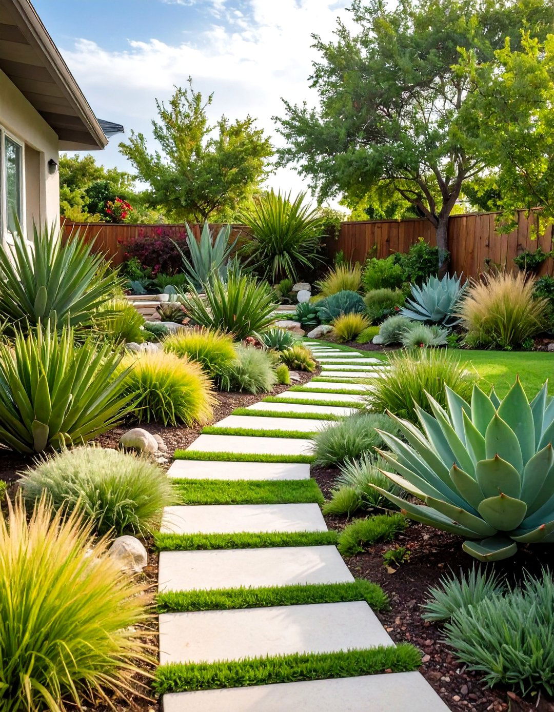 30 Front Yard Succulent Garden Ideas for Easy Care - We Love Home Blog