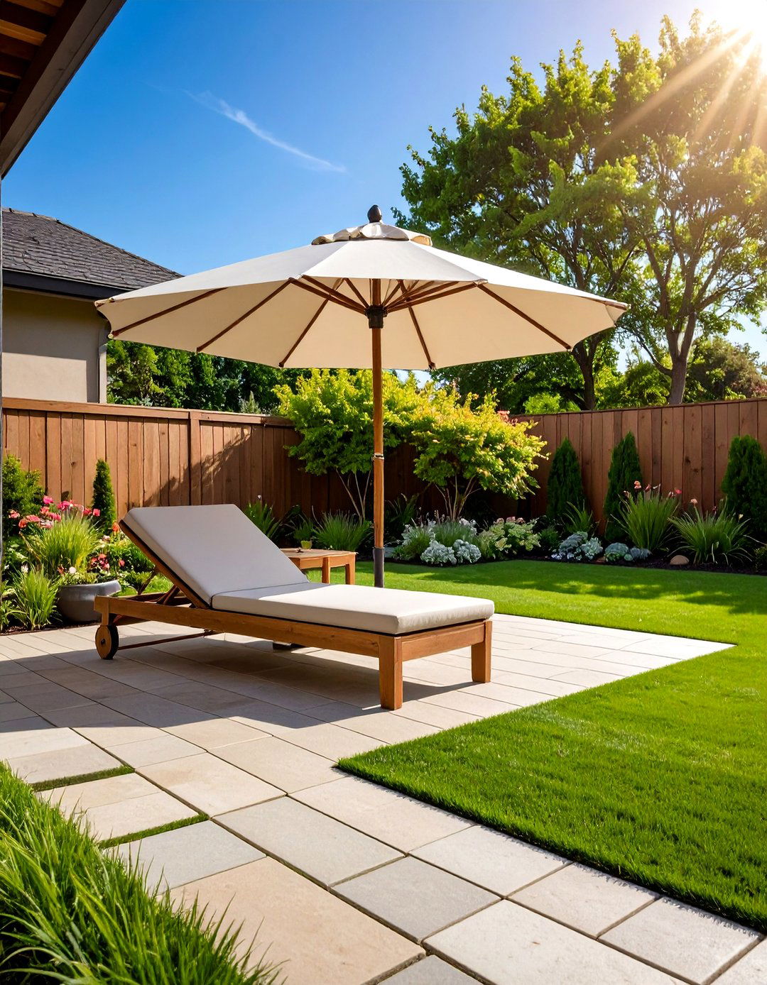 30 Backyard Ideas With Pavers and Turf for Modern Homes - We Love Home Blog