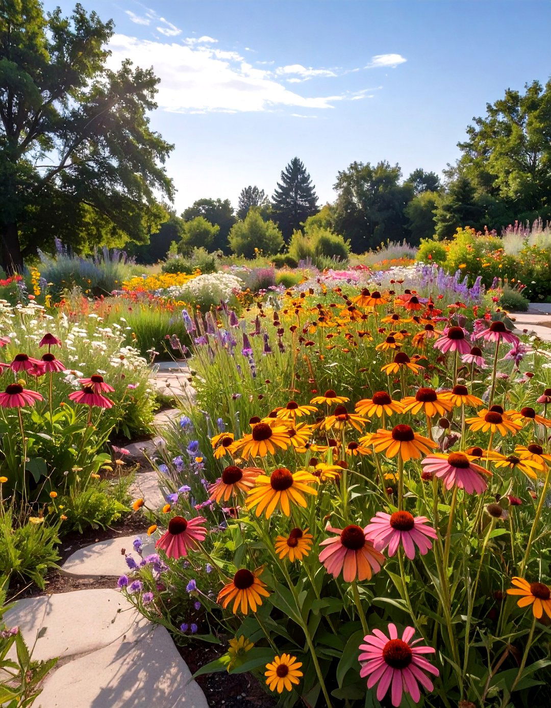 30 Beautiful Coneflower Garden Design Ideas for Color - We Love Home Blog