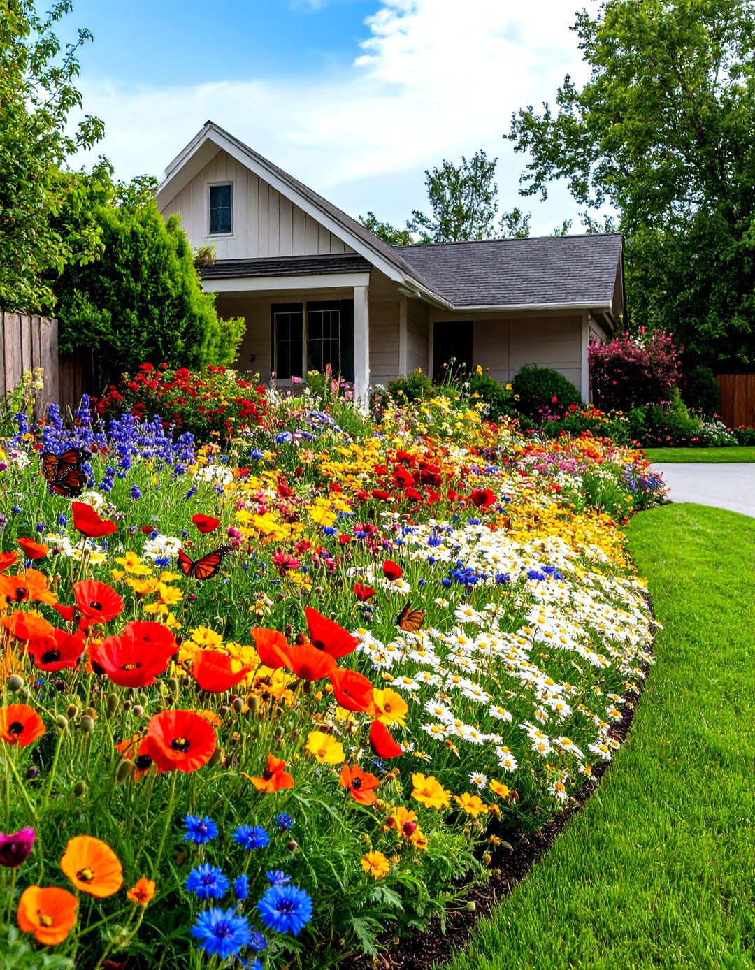 30 Driveway Border Landscaping Ideas for Your Home - We Love Home Blog