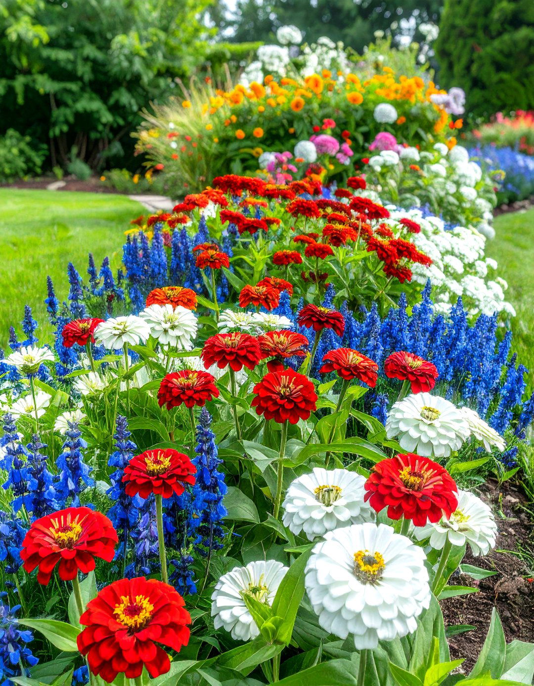 30 Colorful Zinnia Garden Ideas for Your Outdoor Space - We Love Home Blog