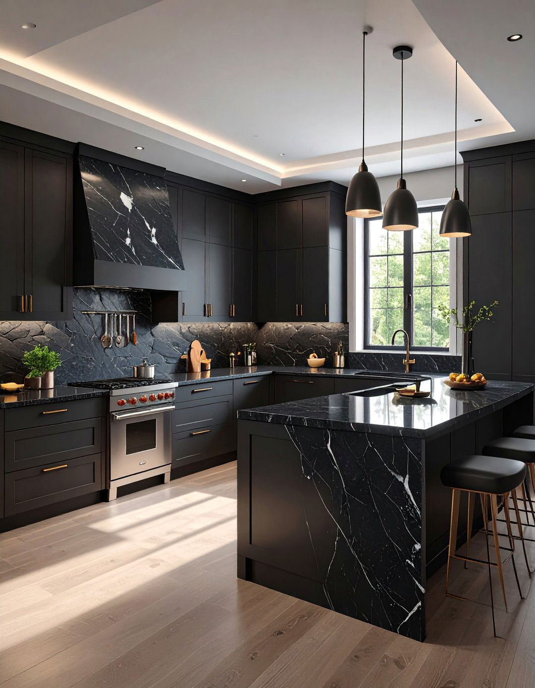 30 Black Kitchen Ideas for a Bold and Modern Design - We Love Home Blog