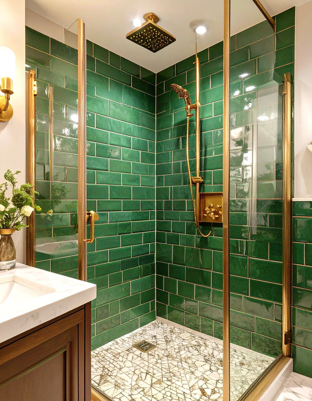 30 Open Shower Ideas for a Modern Spa-Like Bathroom - We Love Home Blog