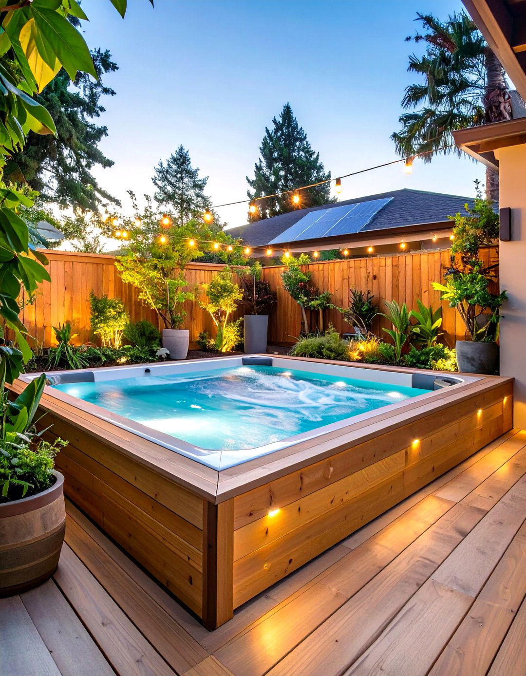 30 Backyard Swim Spa Deck Ideas for Ultimate Luxury - We Love Home Blog