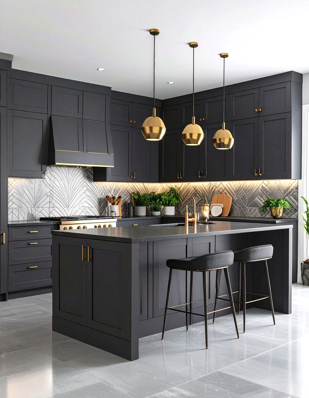 30 Best Gray Kitchen Ideas for a Sleek Modern Interior - We Love Home Blog