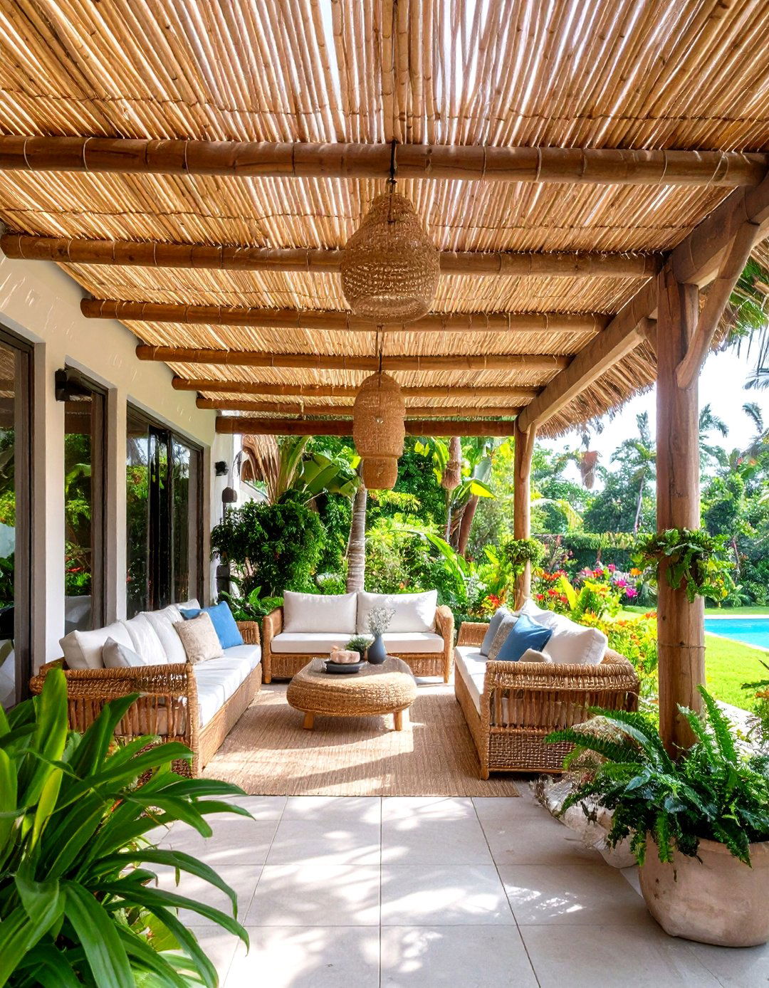 30 Patio Ceiling Ideas to Finish Your Outdoor Space - We Love Home Blog