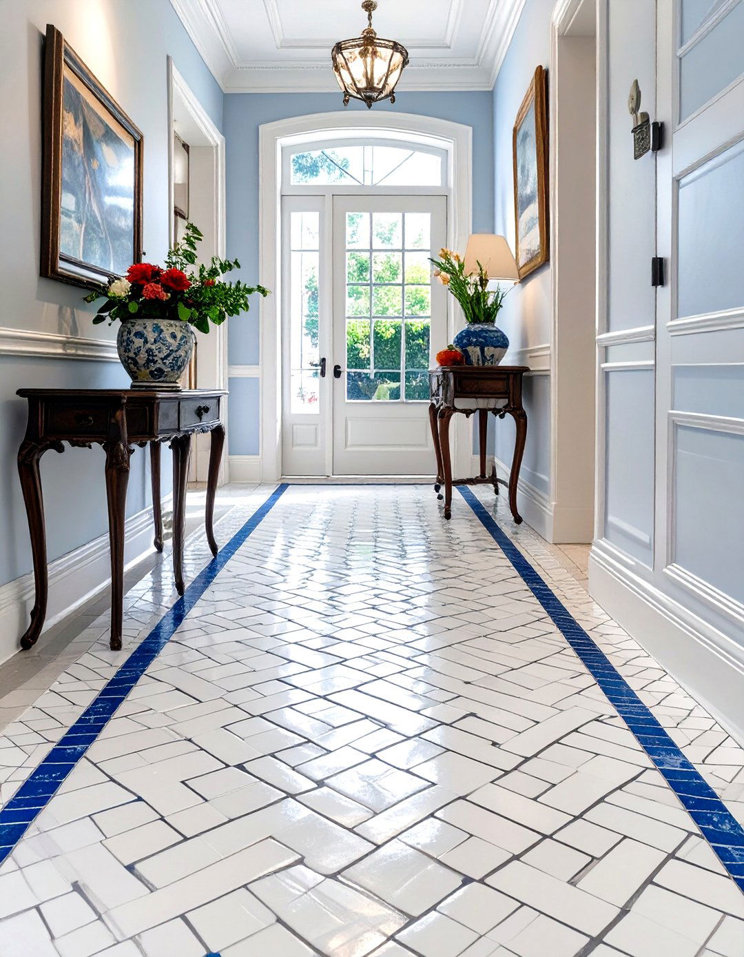 30 Small Entryway Foyer Tile Ideas for a Grand Entrance - We Love Home Blog