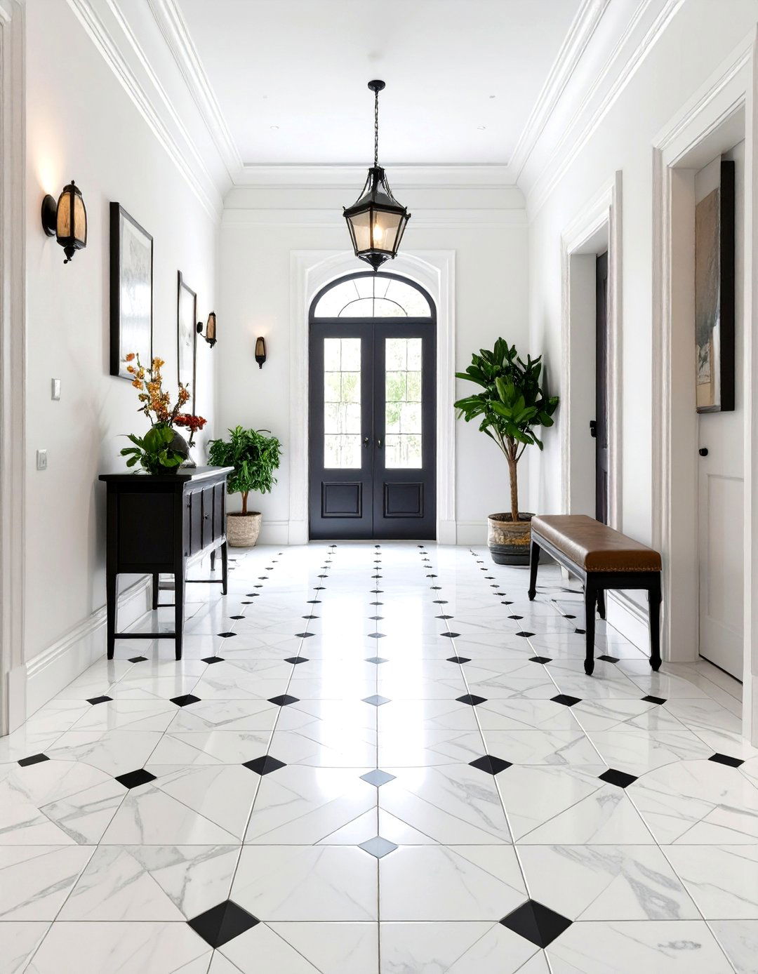 30 Elegant Foyer Tile Ideas to Make a Great First Impression - We Love ...