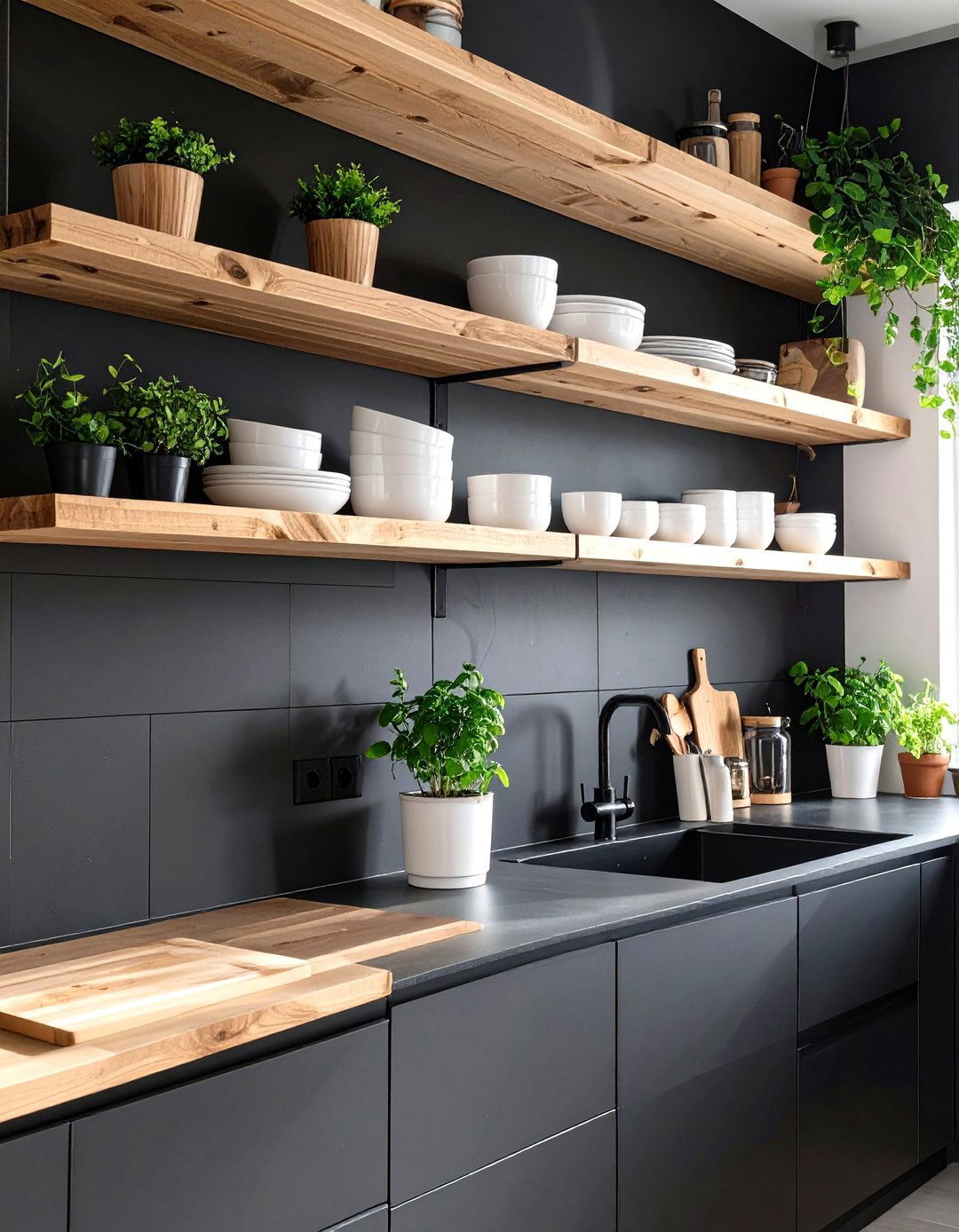 30 Black Kitchen Ideas for a Bold and Modern Design - We Love Home Blog