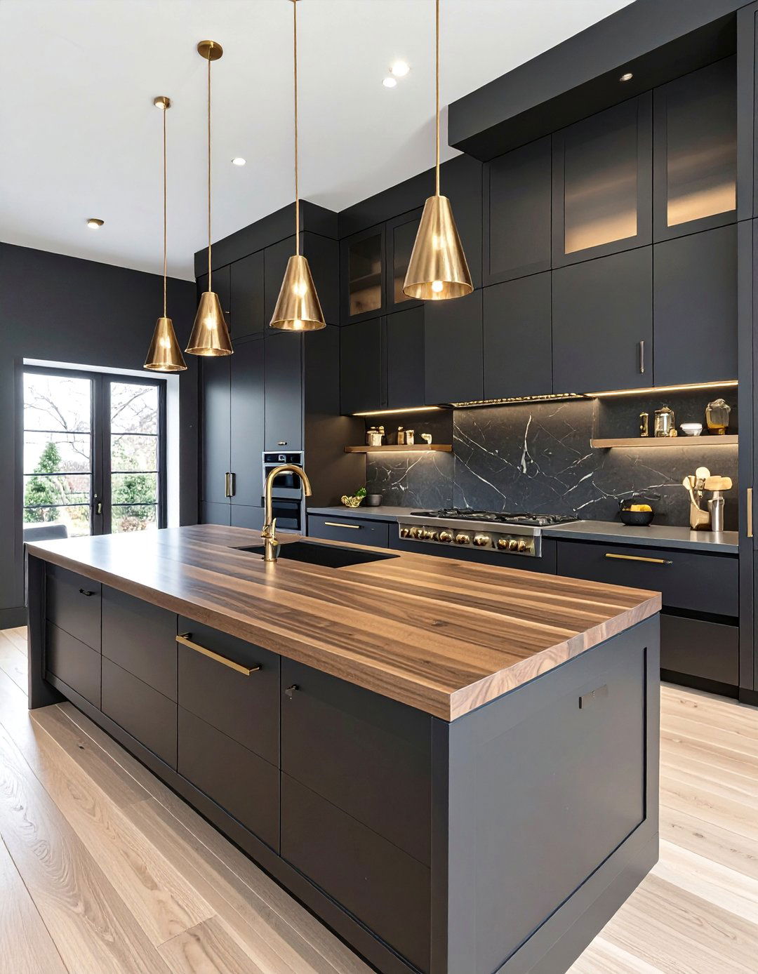 30 Black Kitchen Ideas for a Bold and Modern Design - We Love Home Blog