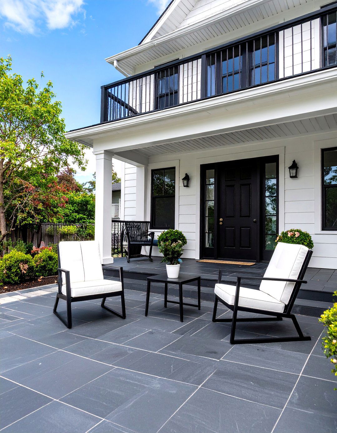 30 Amazing 31 Modern Front Porch Ideas for Curb Appeal - We Love Home Blog