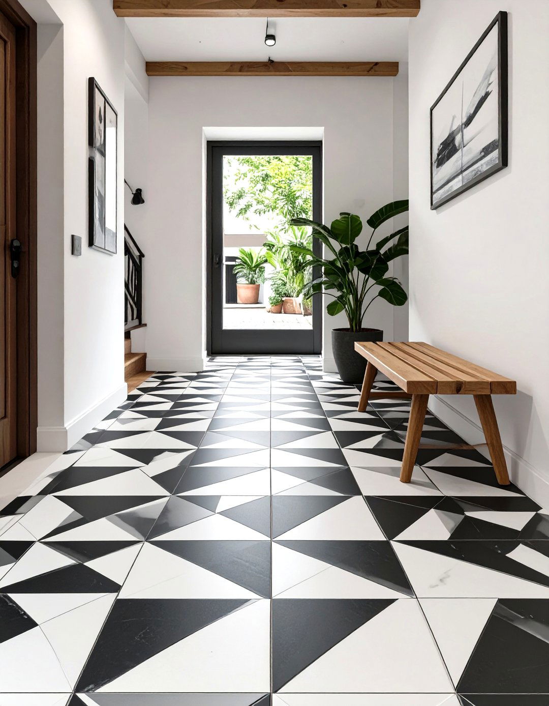 30 Small Entryway Tile Floor Ideas for Great Style - We Love Home Blog