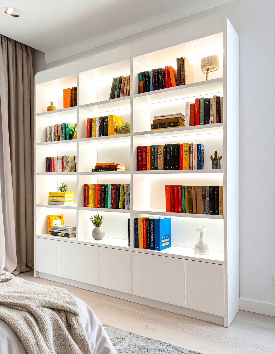 30 Teenage Girl Bedroom Ideas With LED Lights - We Love Home Blog