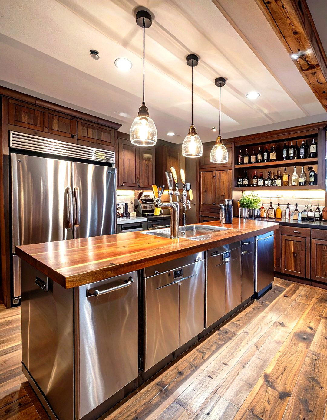 30 Cool Wet Bar Basement Bar Ideas for Entertaining - We Love Home Blog