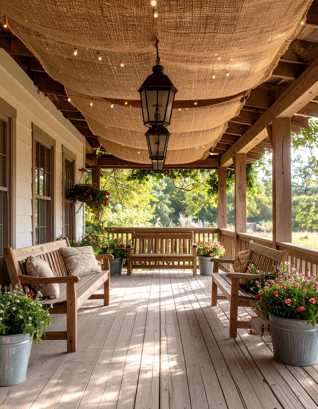 30 Inexpensive Porch Ceiling Ideas to Boost Curb Appeal - We Love Home Blog