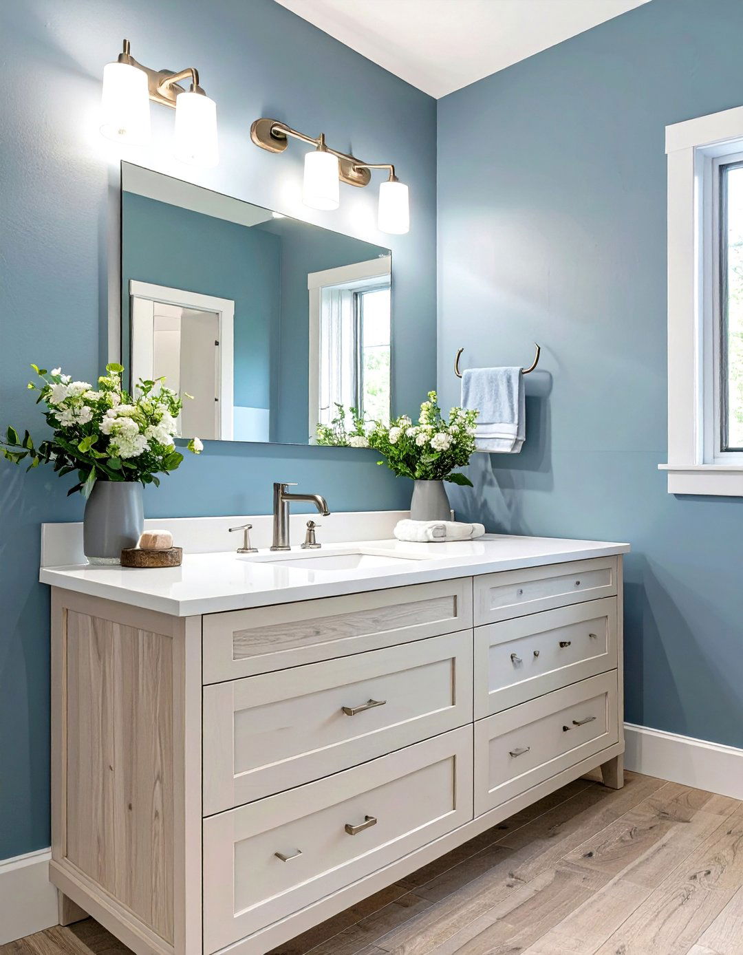 30 Blue Bathroom Ideas to Refresh Your Home Decor - We Love Home Blog