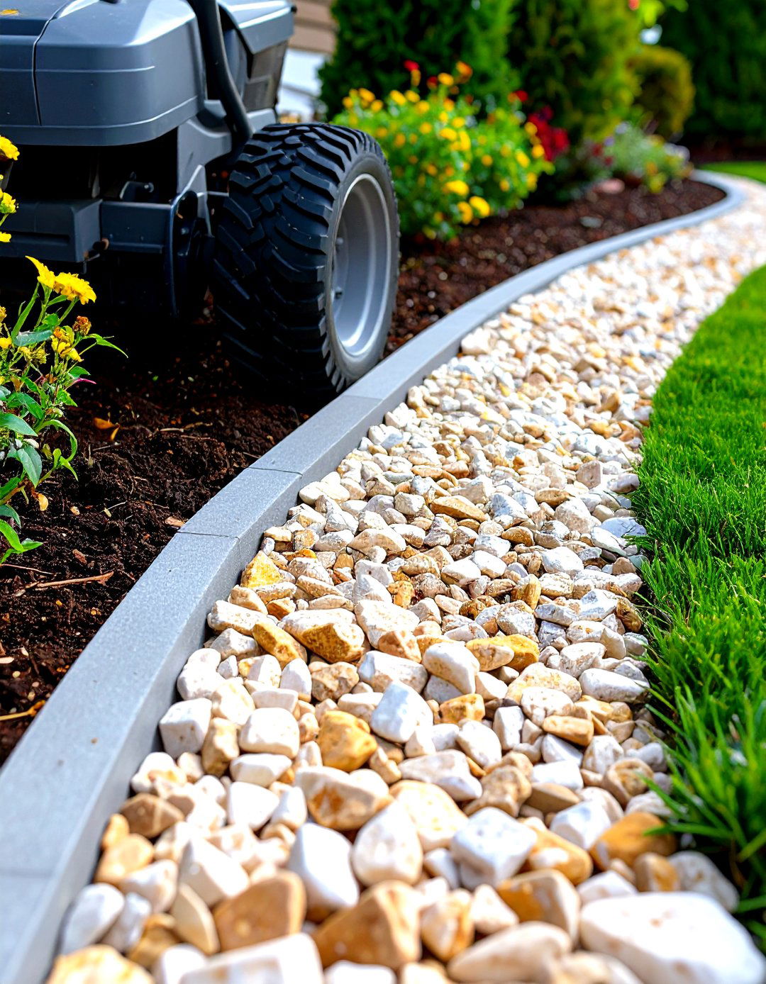 30 Pea Gravel Patio Edging Ideas for a Clean Look - We Love Home Blog