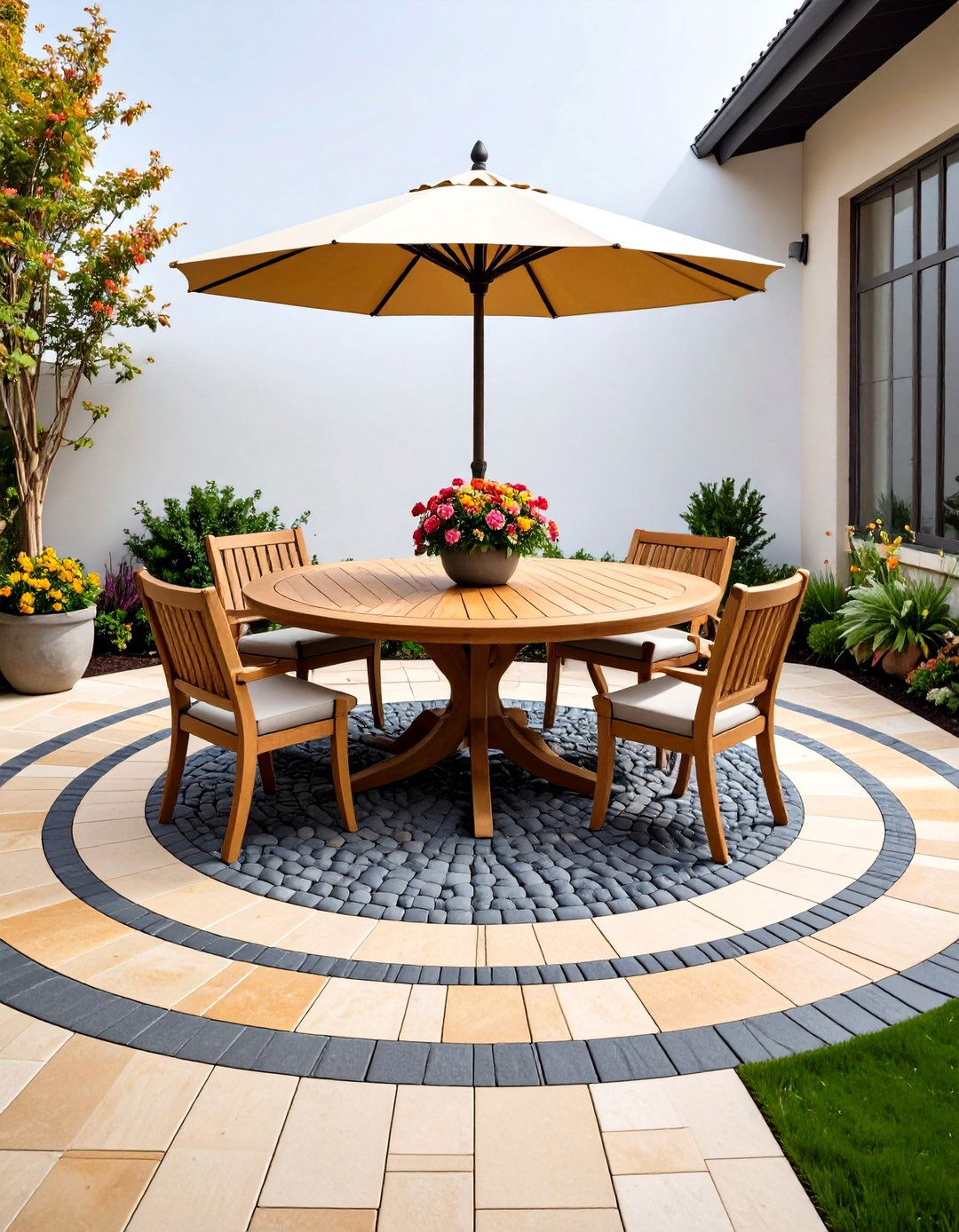 30 Stunning Patio Ideas with Pavers for a New Look - We Love Home Blog