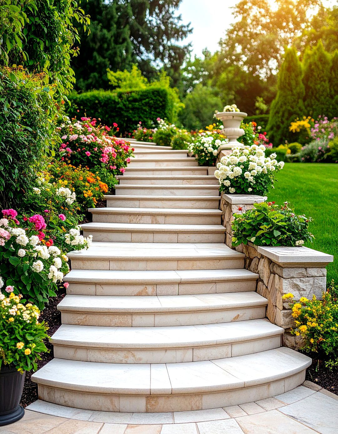 30 Outdoor Steps Ideas to Enhance Your Landscape Design - We Love Home Blog