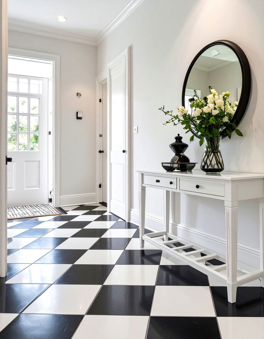 30 Small Entryway Foyer Tile Ideas for a Grand Entrance - We Love Home Blog