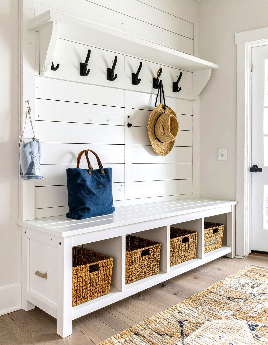 30 Mudroom Bench Ideas for a Functional Entryway - We Love Home Blog