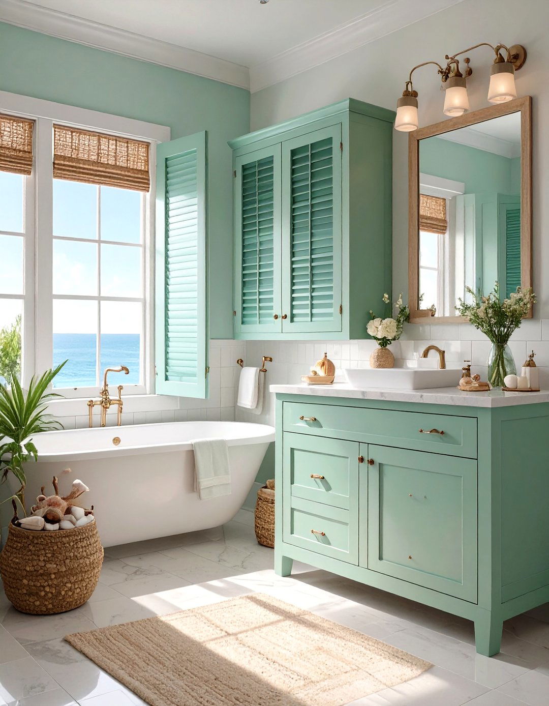 30 Bathroom Storage Cabinet Ideas to Organize Space - We Love Home Blog