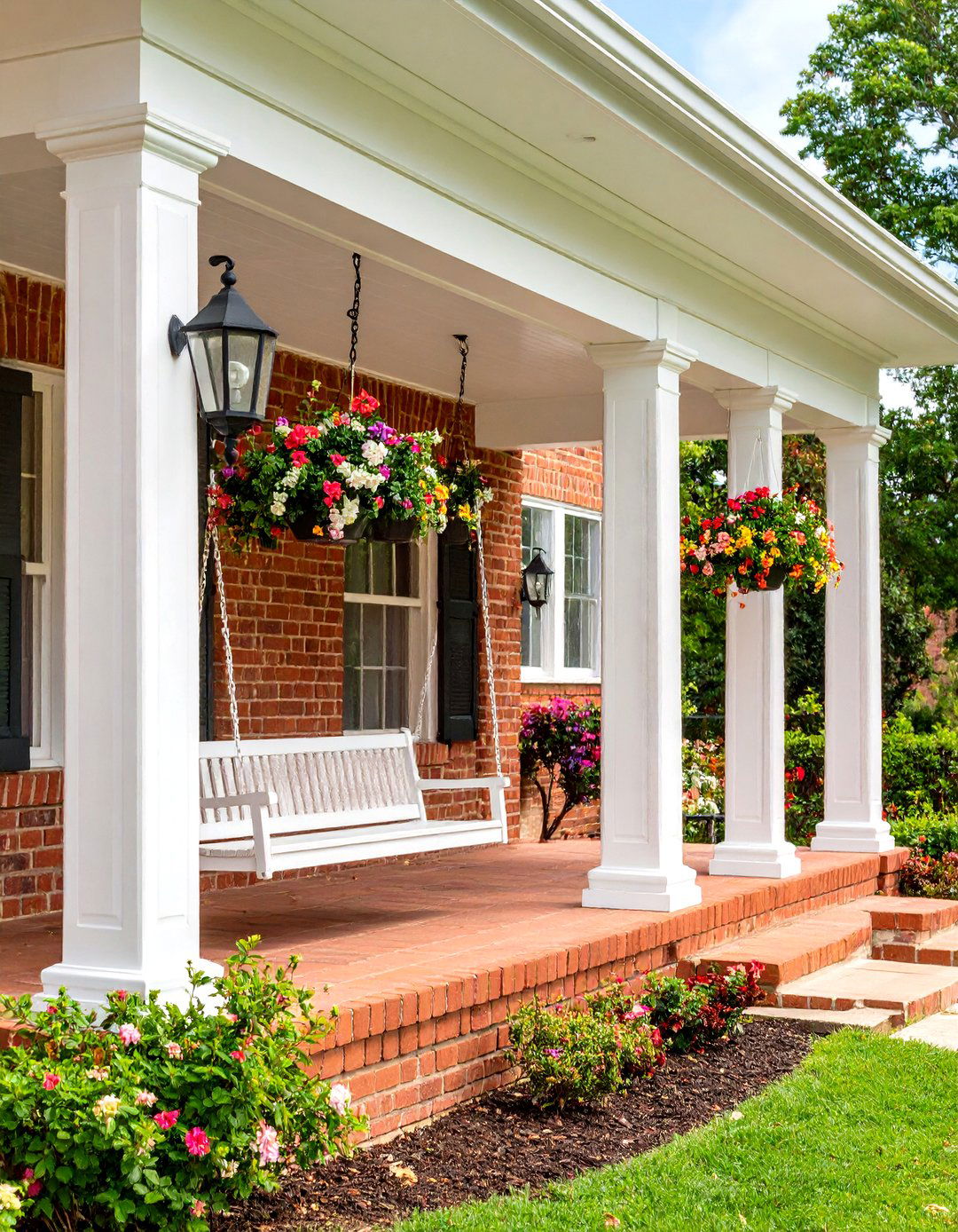 30 Front Porch Column Ideas to Upgrade Your Exterior - We Love Home Blog