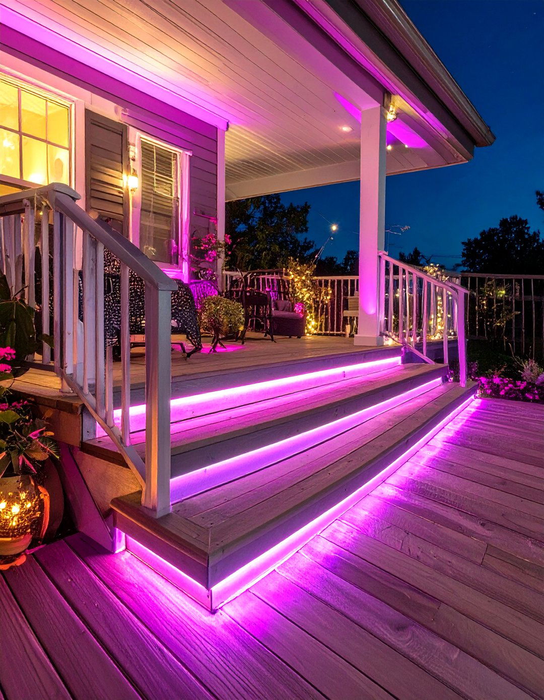 30 Deck Lights Ideas for a Glowing Evening Ambience - We Love Home Blog