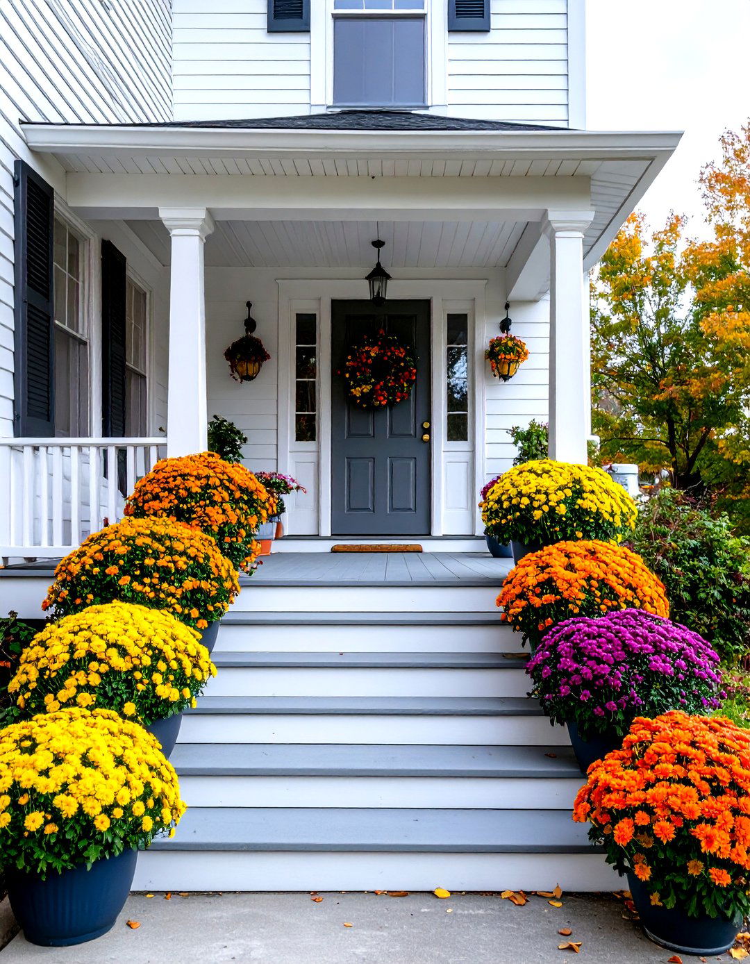 30 Fall Porch Ideas to Brighten Your Autumn Exterior - We Love Home Blog