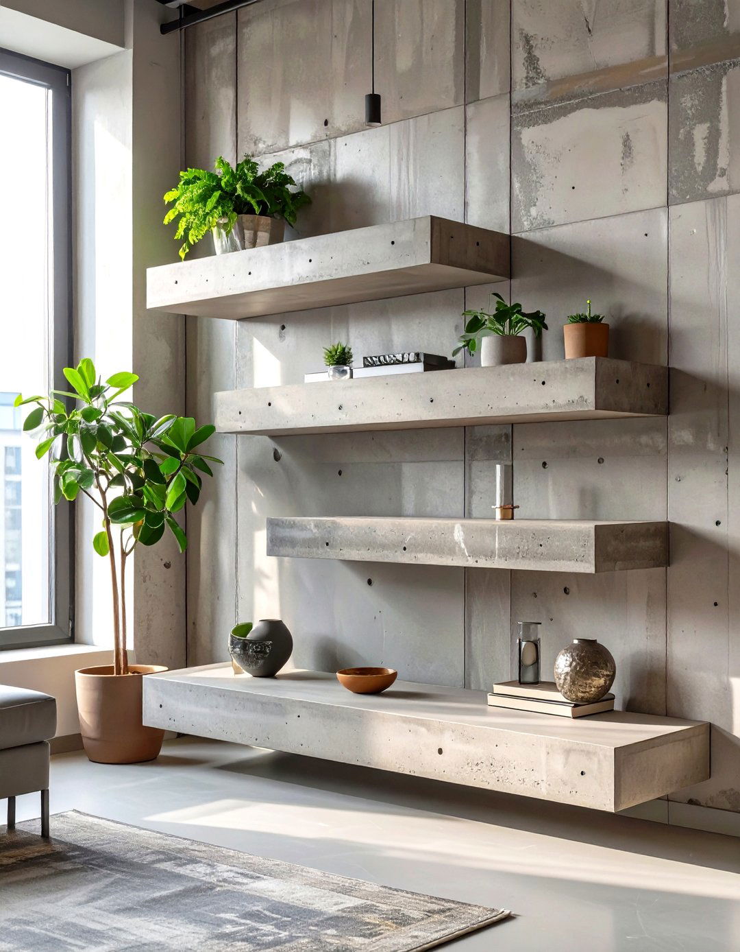 30 Floating Shelves Ideas Living Room - We Love Home Blog